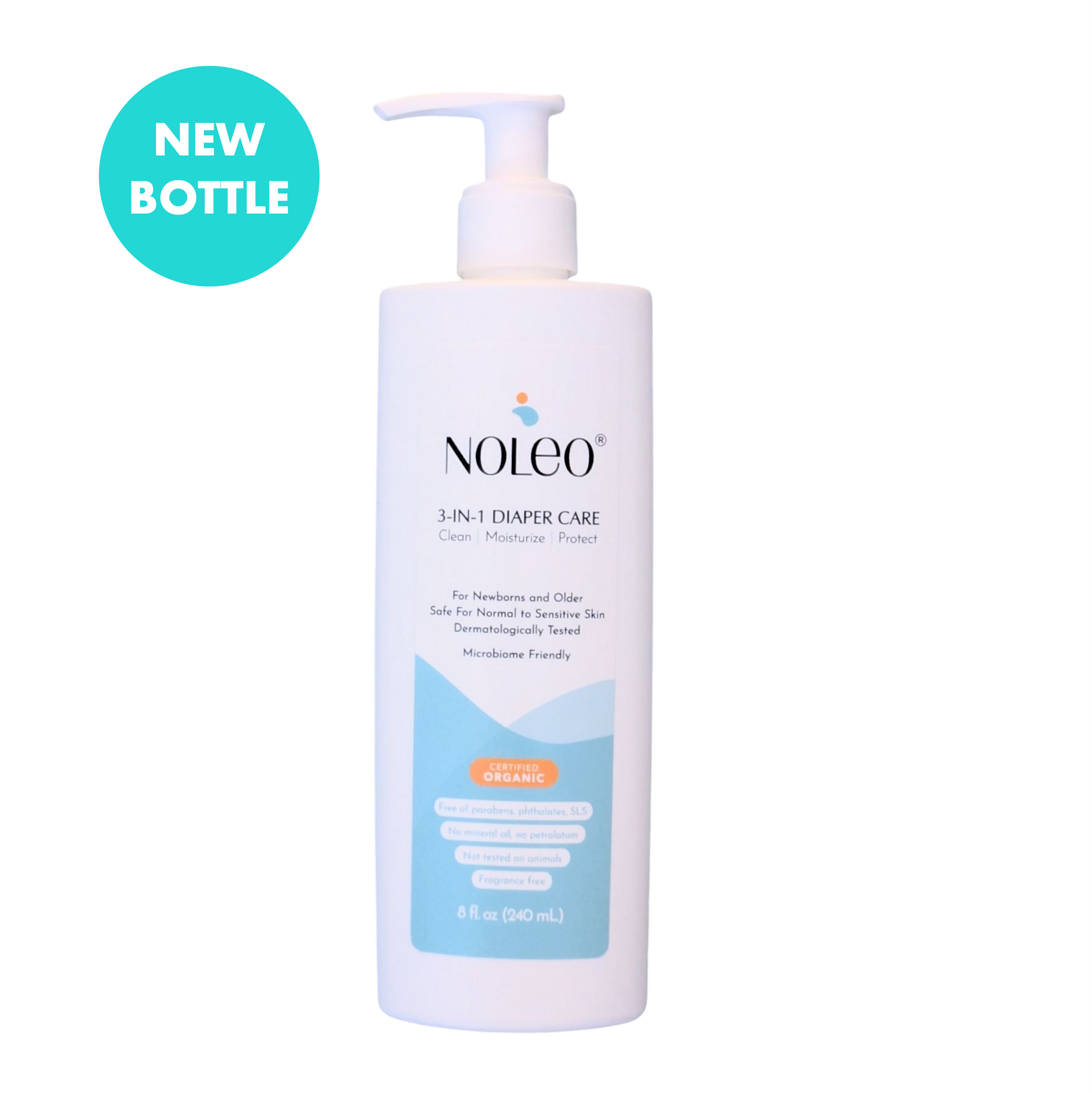 NOLEO 3-IN-1 - Diaper Rash Cream for Baby